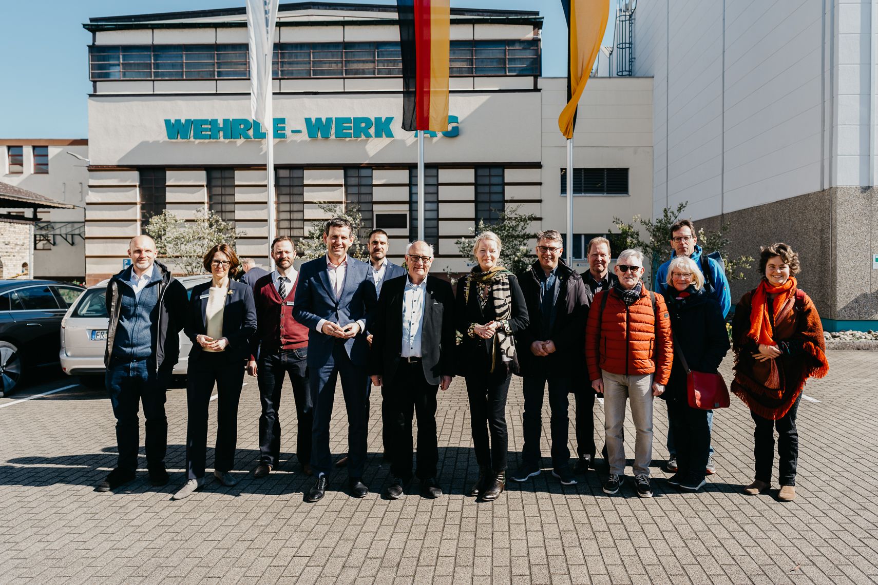 Umweltministerin Walker zu Gast in der WEHRLE-WERK AG